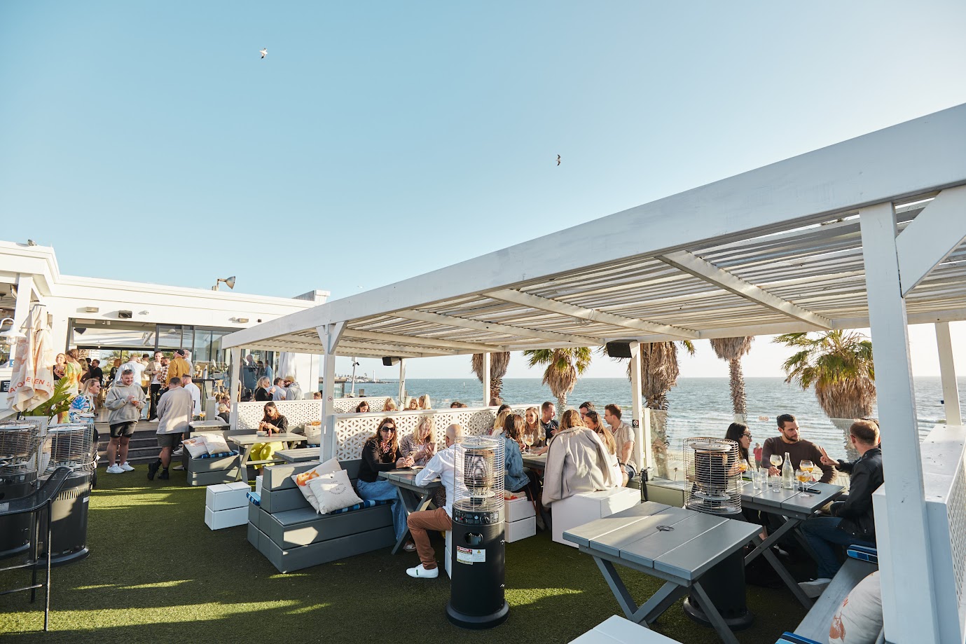 Captain Baxter St Kilda Beach Bar, Dining, Rooftop Bungalows